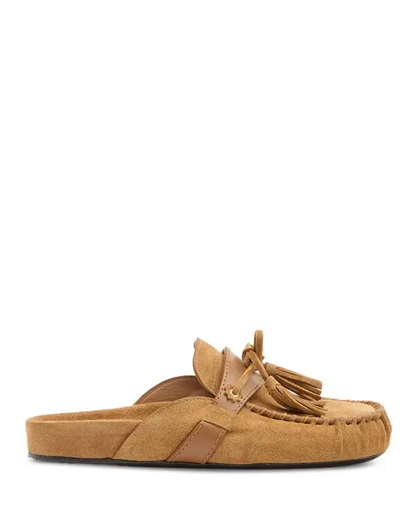 Isabel Marant Étoile Malvin Suede Mule Loafers