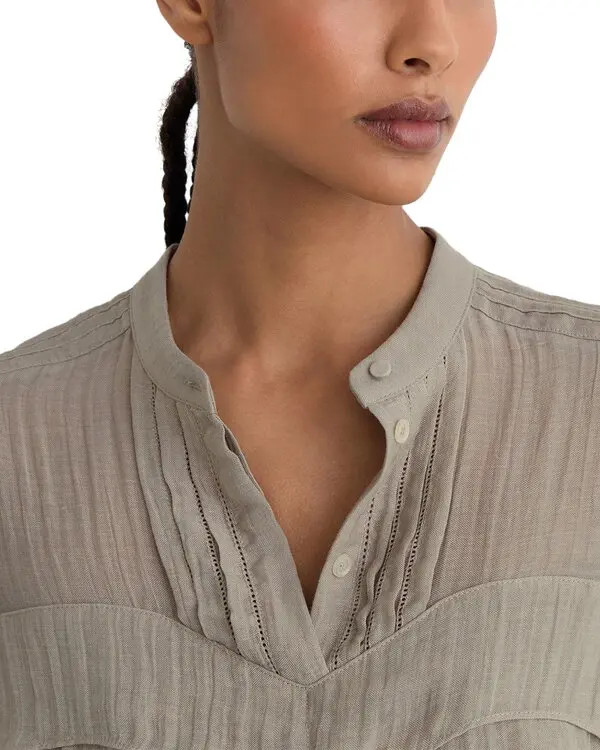REISS Georgia Tiered Top