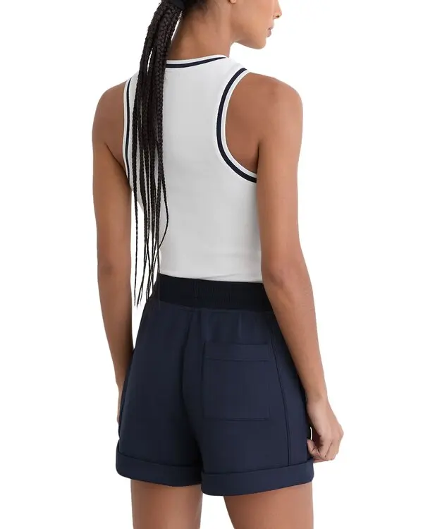 REISS Phoebe Jersey Drawstring Shorts