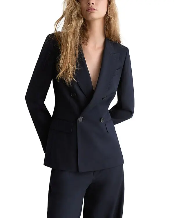 REISS Solene Double Breasted Blazer