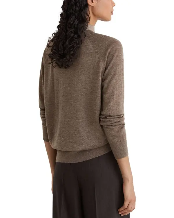 REISS Paris Merino Wool V Neck Sweater