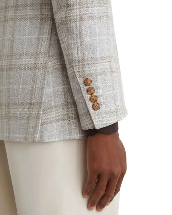 REISS Amaro Hemp Wool Slim Fit Blazer