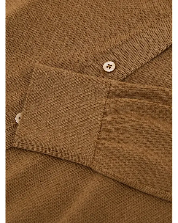 REISS Simi Merino Wool Cardigan