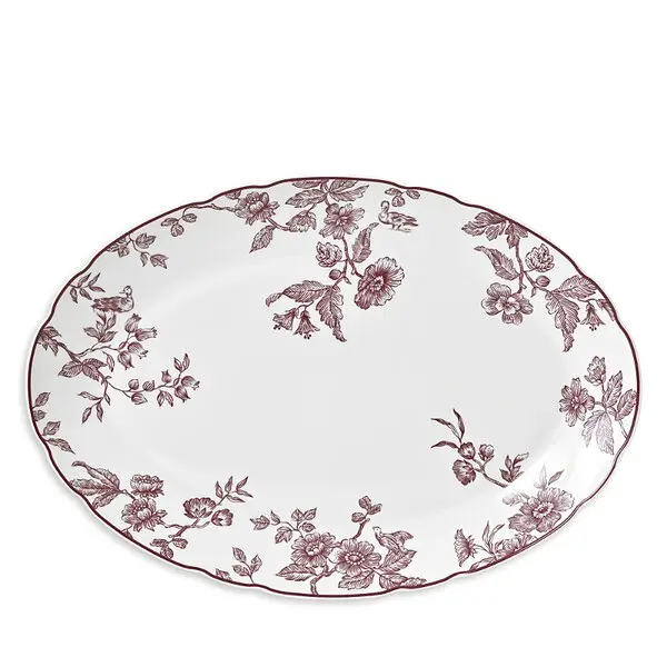 Bernardaud Albertine Prune Oval Platter
