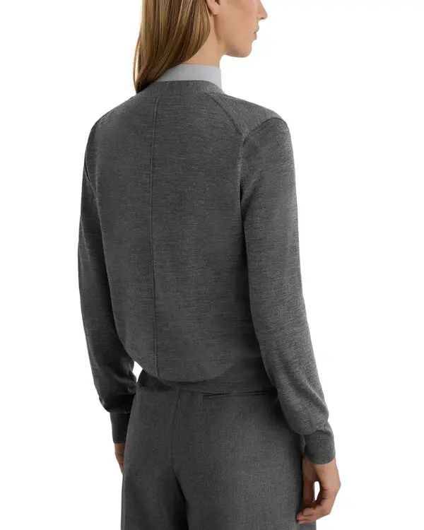 REISS Simi Merino Wool Cardigan