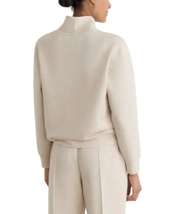 REISS Annabel Shawl Neck Sweatshirt