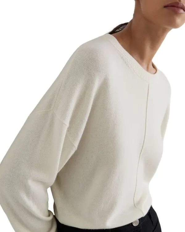 REISS The Colette Reverse Seam Sweater