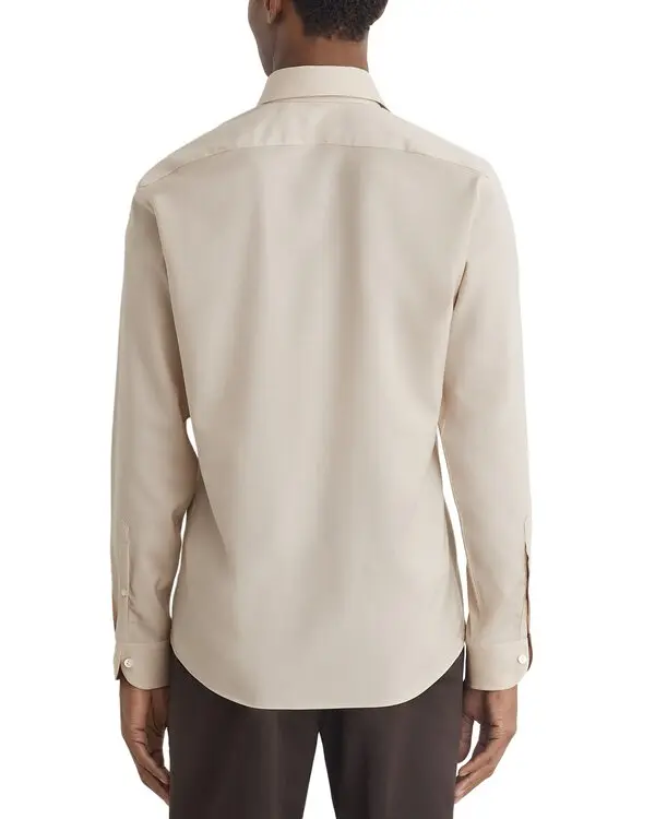 REISS Duke Wool Long Sleeve Shirt