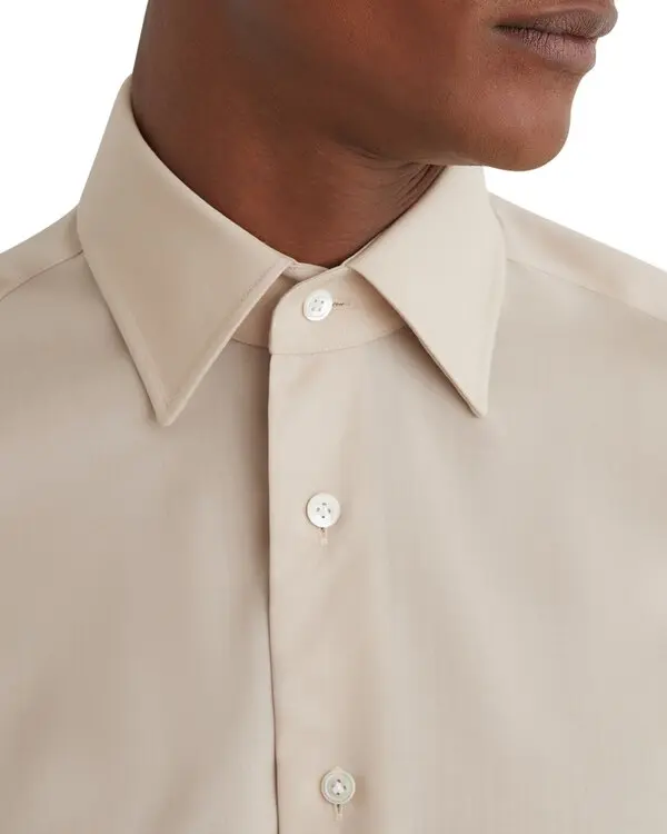 REISS Duke Wool Long Sleeve Shirt