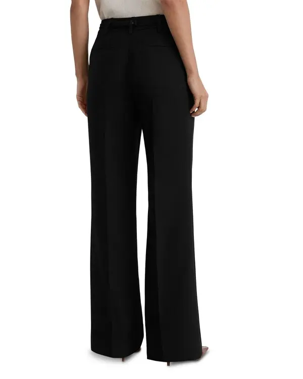 REISS The Leona Belted Flare Pants