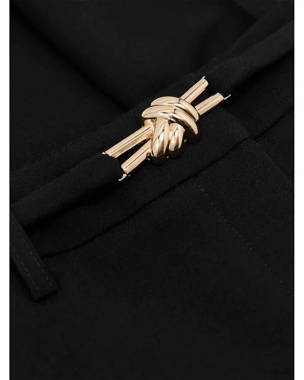 REISS The Leona Belted Flare Pants