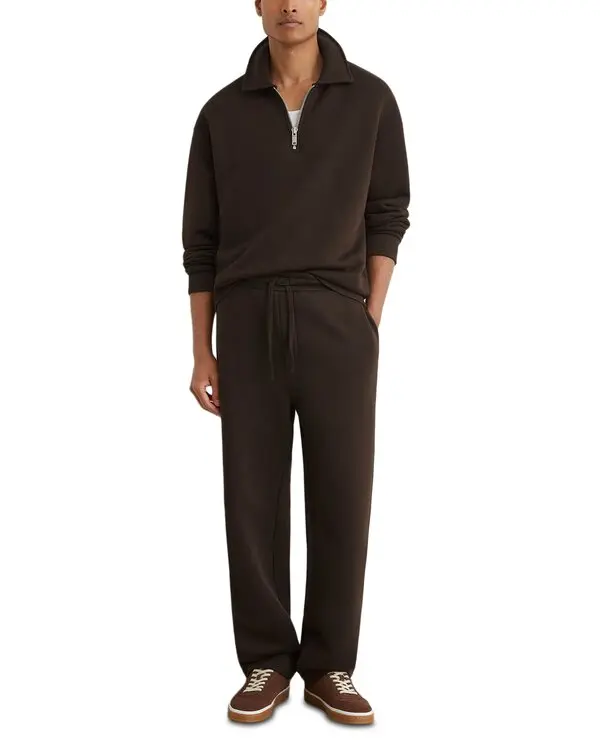 REISS Tanner Cotton Drawstring Pants