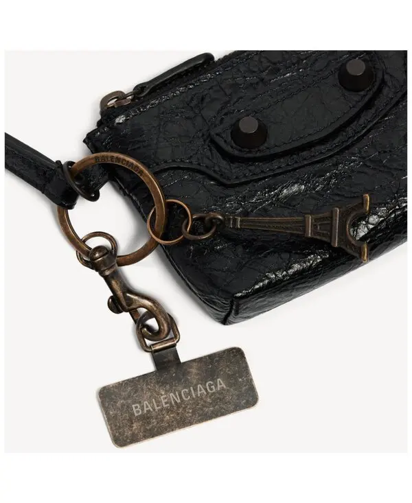 Balenciaga Le City Phone Strap With Pouch