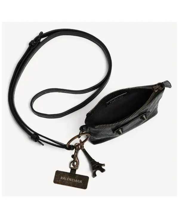 Balenciaga Le City Phone Strap With Pouch
