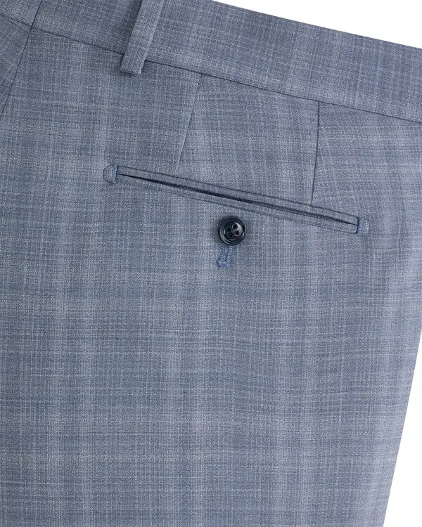 Ted Baker London Modern Fit Plaid Check Suit Pants