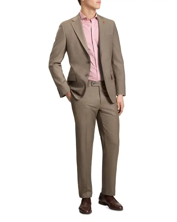 Ted Baker London Modern Fit Plaid Suit Pants
