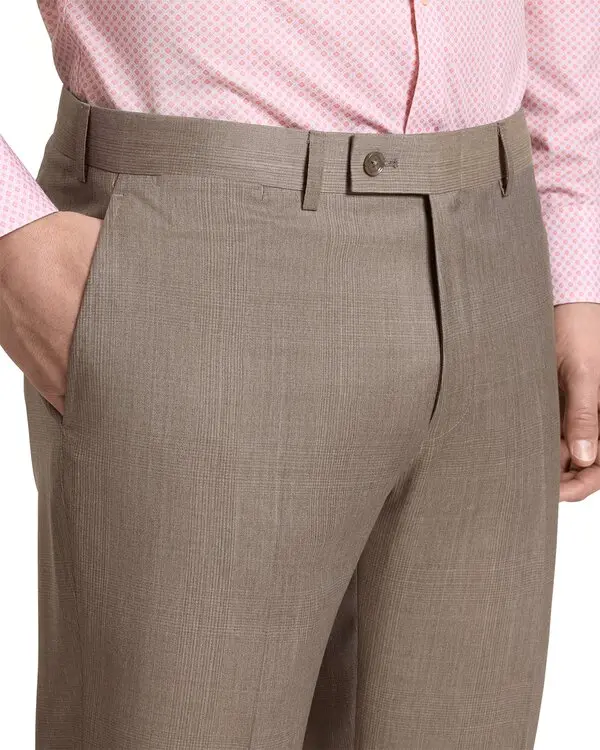 Ted Baker London Modern Fit Plaid Suit Pants