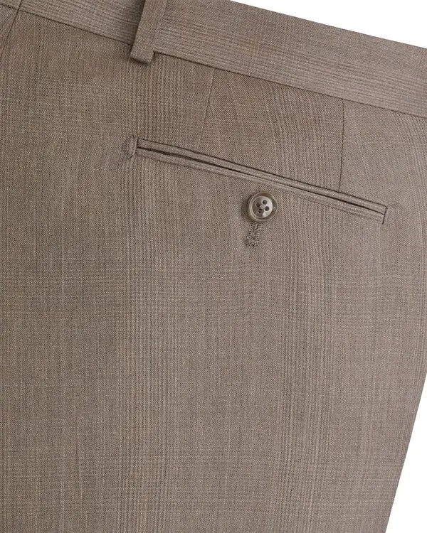 Ted Baker London Modern Fit Plaid Suit Pants