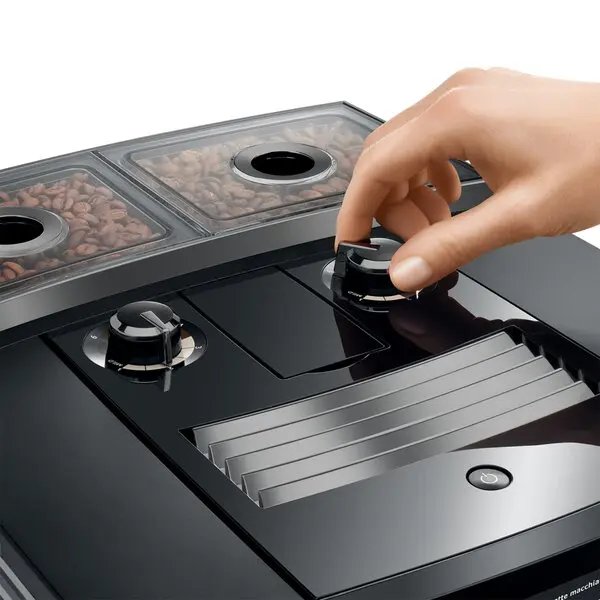 JURA J10 Twin Automatic Coffee Machine - Diamond Onyx