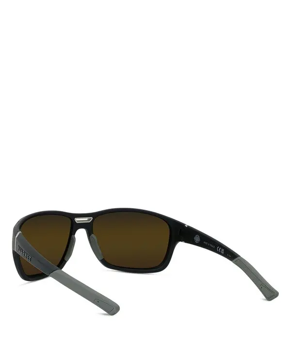 Vuarnet Rectangular Sunglasses, 64mm