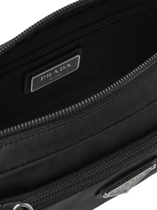 Prada Re-nylon And Saffiano Leather Belt Bag