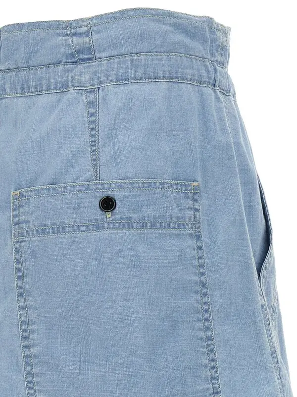 Isabel Marant Étoile Valdina Cotton Denim Shorts