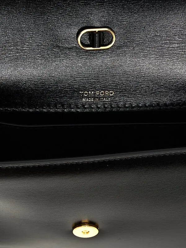 TOM FORD Small Leather Crossbody Bag