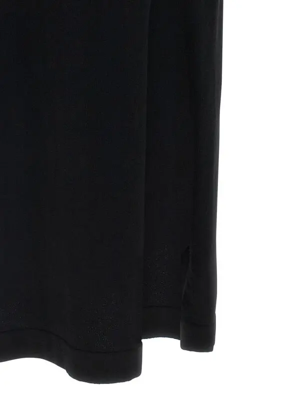 P.a.r.o.s.h Padded-shoulder Midi Dress