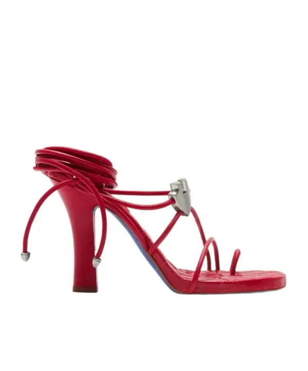 Burberry Strappy Heel Sandals
