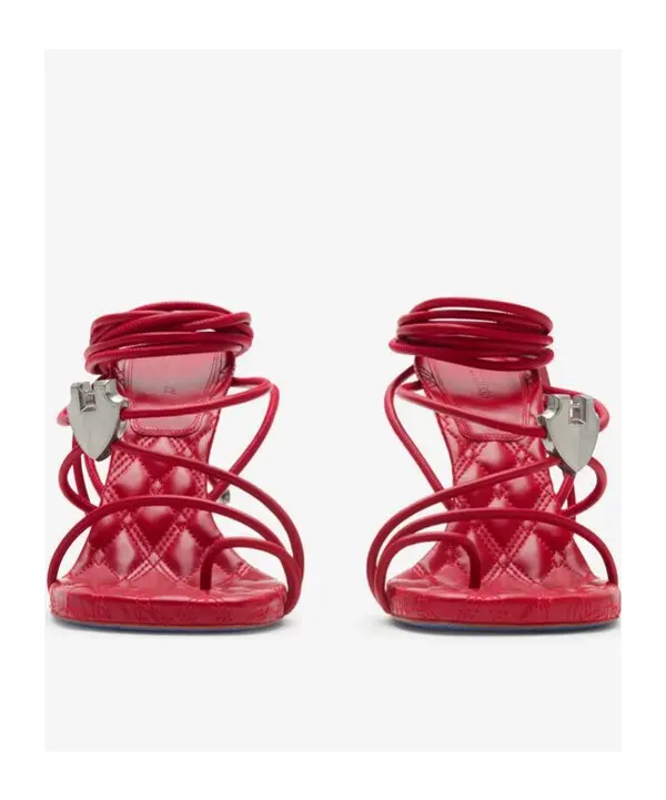 Burberry Strappy Heel Sandals