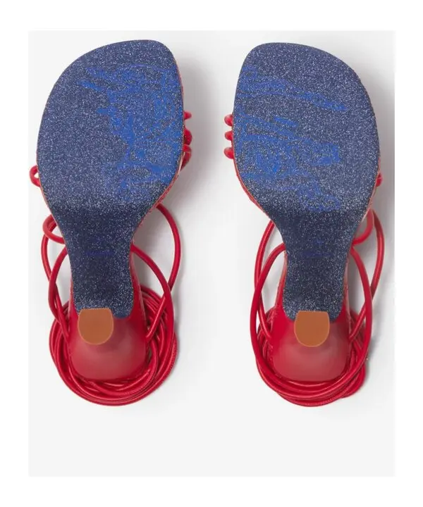 Burberry Strappy Heel Sandals