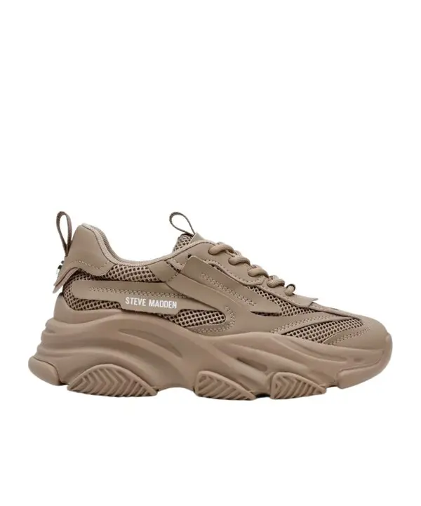Steve Madden Possession Chunky Trainers - Brown