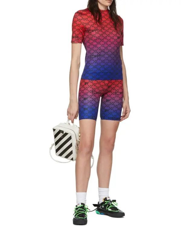 Off-White Monogram-print Cycling Shorts