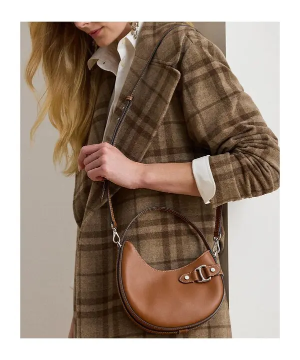 Ralph Lauren Solid Color Shoulder Bag