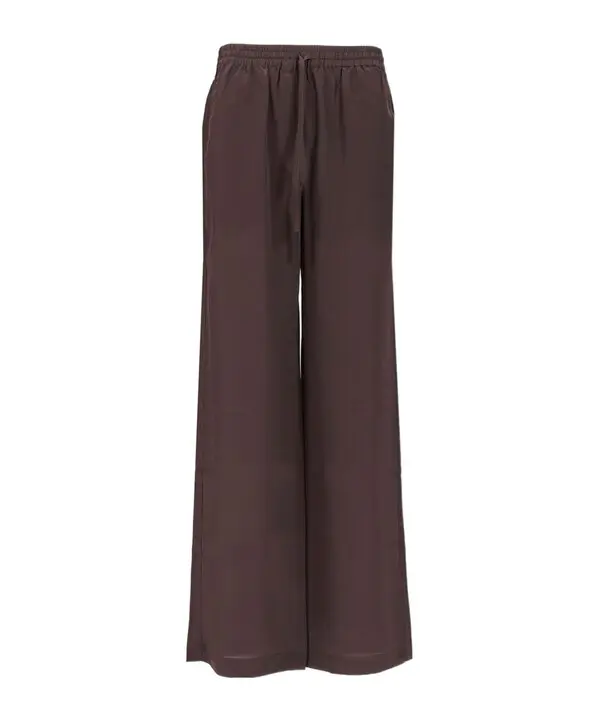P.a.r.o.s.h Elasticated Wide-leg Trousers