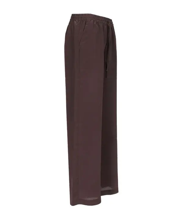 P.a.r.o.s.h Elasticated Wide-leg Trousers