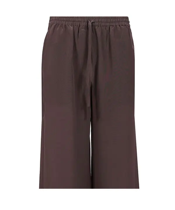 P.a.r.o.s.h Elasticated Wide-leg Trousers