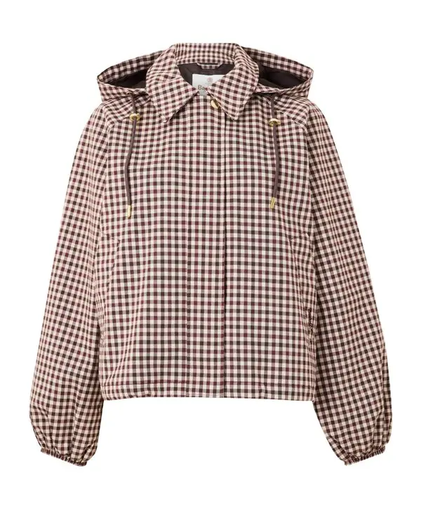 Barbour Audrey Showerproof Hooded Long Sleeve Rain Anorak - No