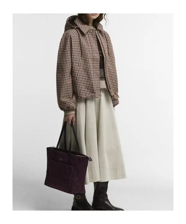 Barbour Audrey Showerproof Hooded Long Sleeve Rain Anorak - No