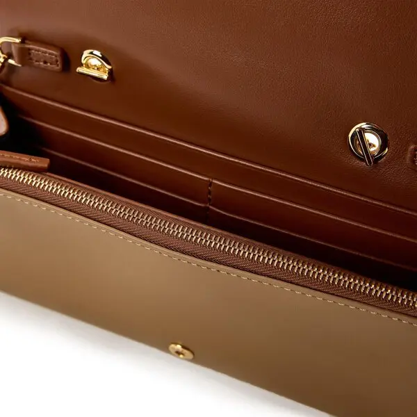 Fendi Solid Color Wallet