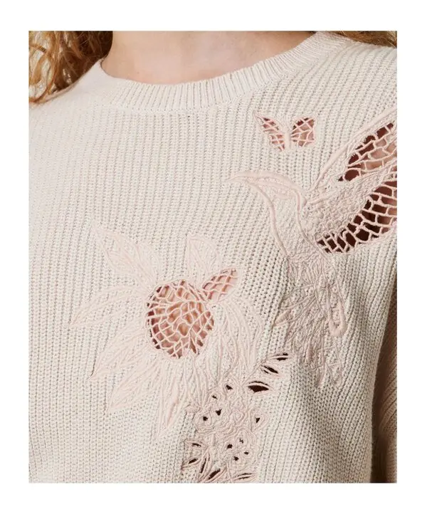 TWINSET Embroidered Jumper