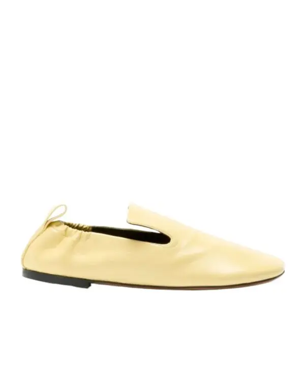 Proenza Schouler Glove Ruched Loafers - Nude