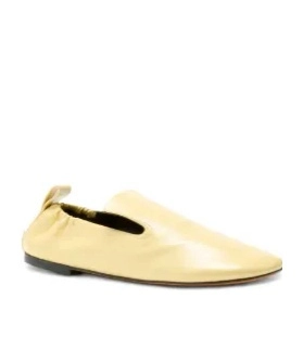 Proenza Schouler Glove Ruched Loafers - Nude