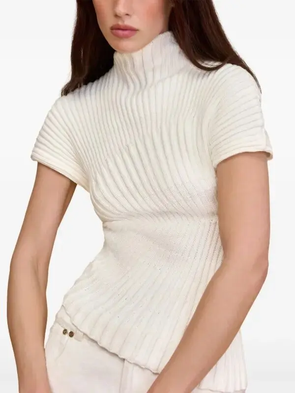 Cult Gaia Annemie Knitted Top
