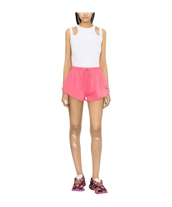 MSGM Logo-patch Track Shorts