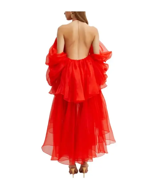 Zimmermann Ruffled Midi Dress