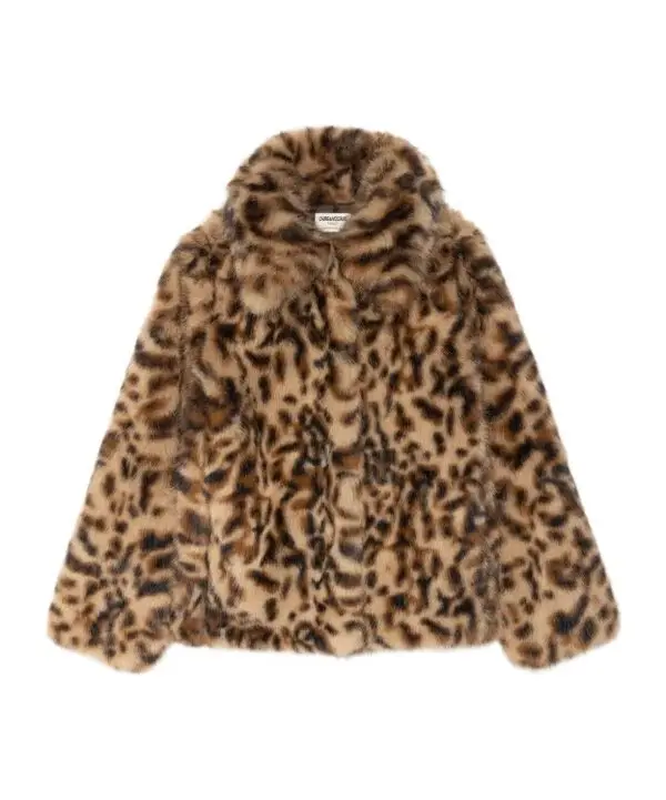 Zadig&Voltaire Leopard-print Faux-fur Coat