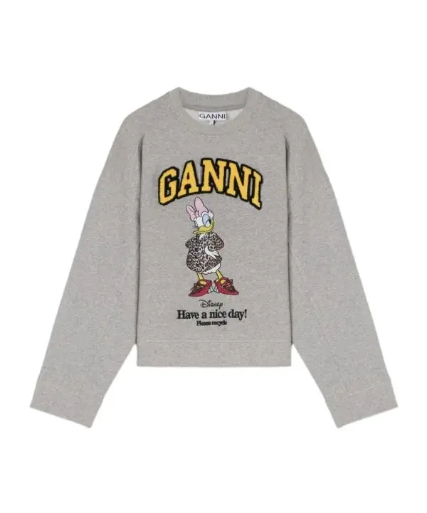 GANNI Daisy Duck Sweatshirt