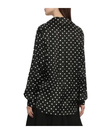 Comme Des Garçons Polka Dot Collared Shirt