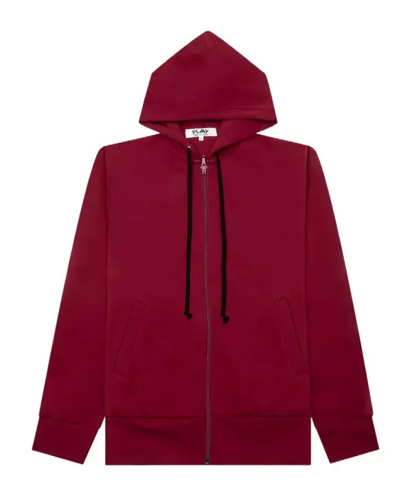 Play Comme Des Garcon Zip-up Hoodie